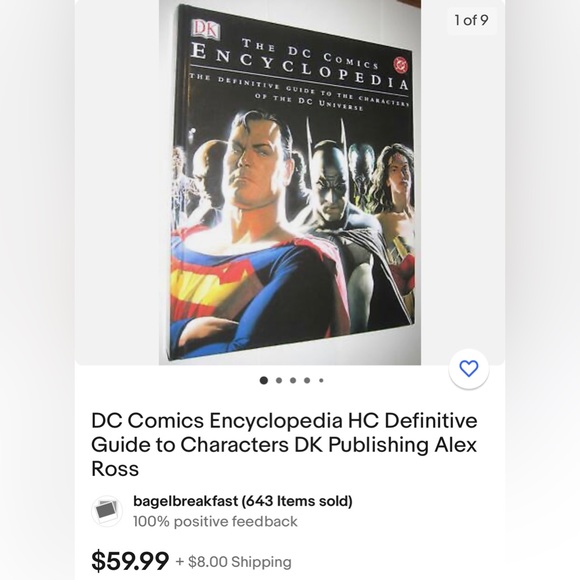 DC Comics | Other | Dc Comics Encyclopedia Hc Definitive Guide To ...